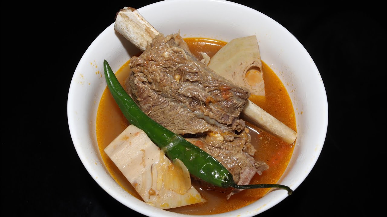 Napakasarap na "Cansi style" Beef soup sa UK (linagang baka Ilonggo ...