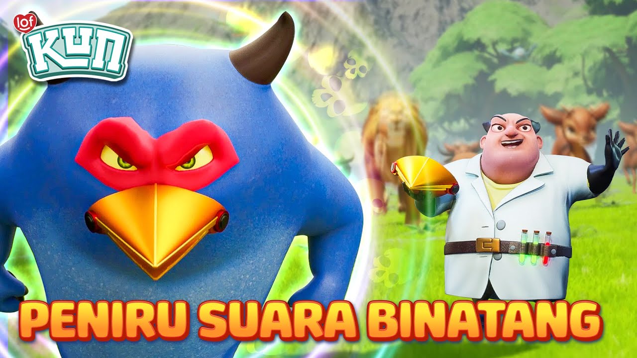 PENIRU SUARA BINATANG | Animasi Susu LOF KUN Terbaru | Koleksi kartun Indonesia terbaik - YouTube