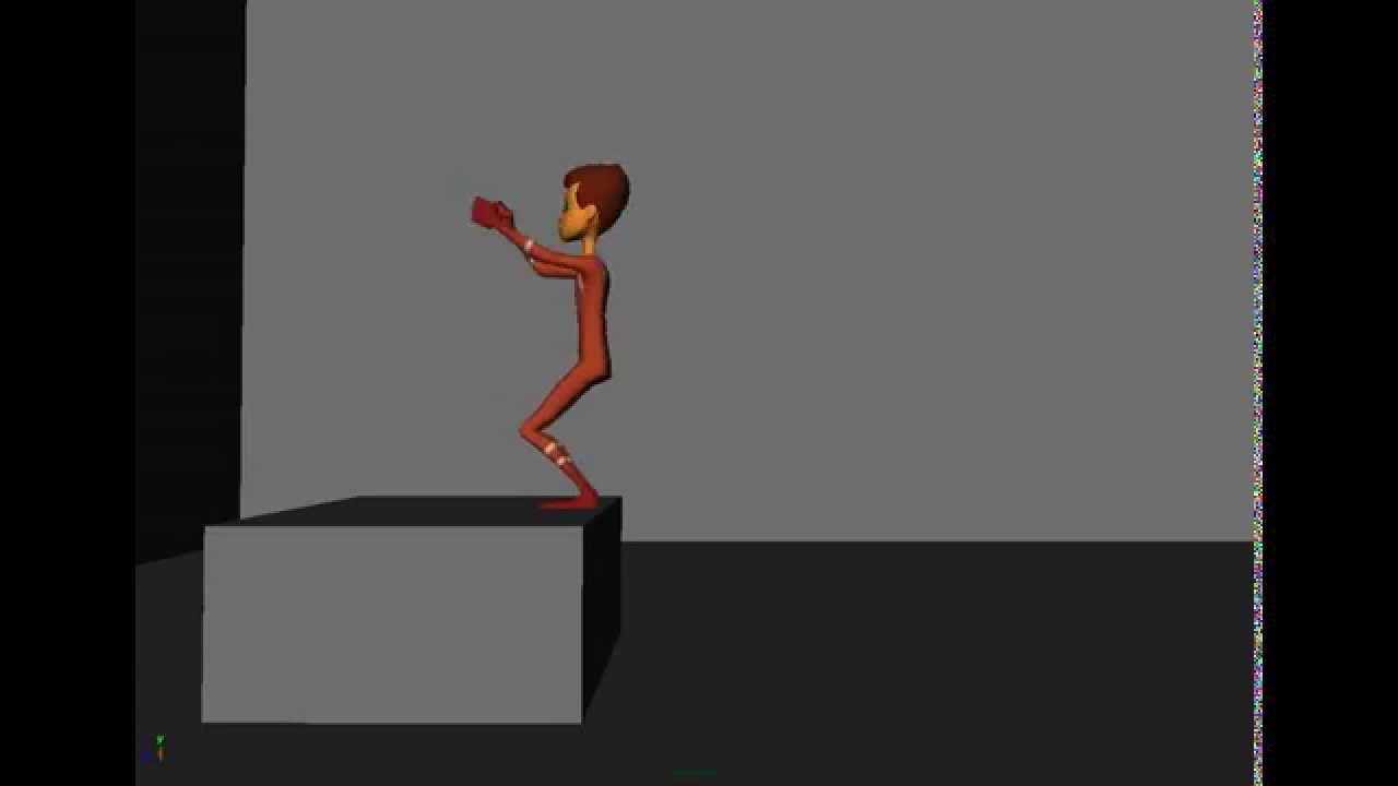 Backflip Animation - YouTube