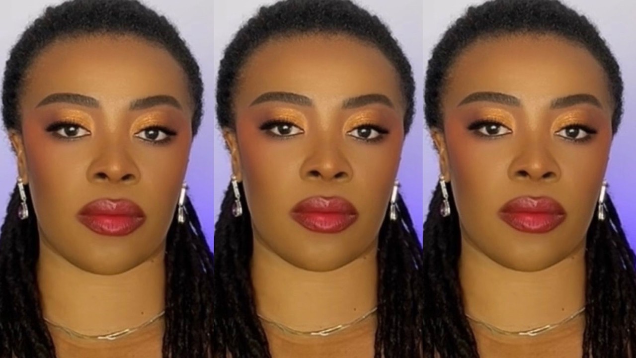 Quick and easy makeup look simple Cut Crease eyeshadow tutorial - YouTube