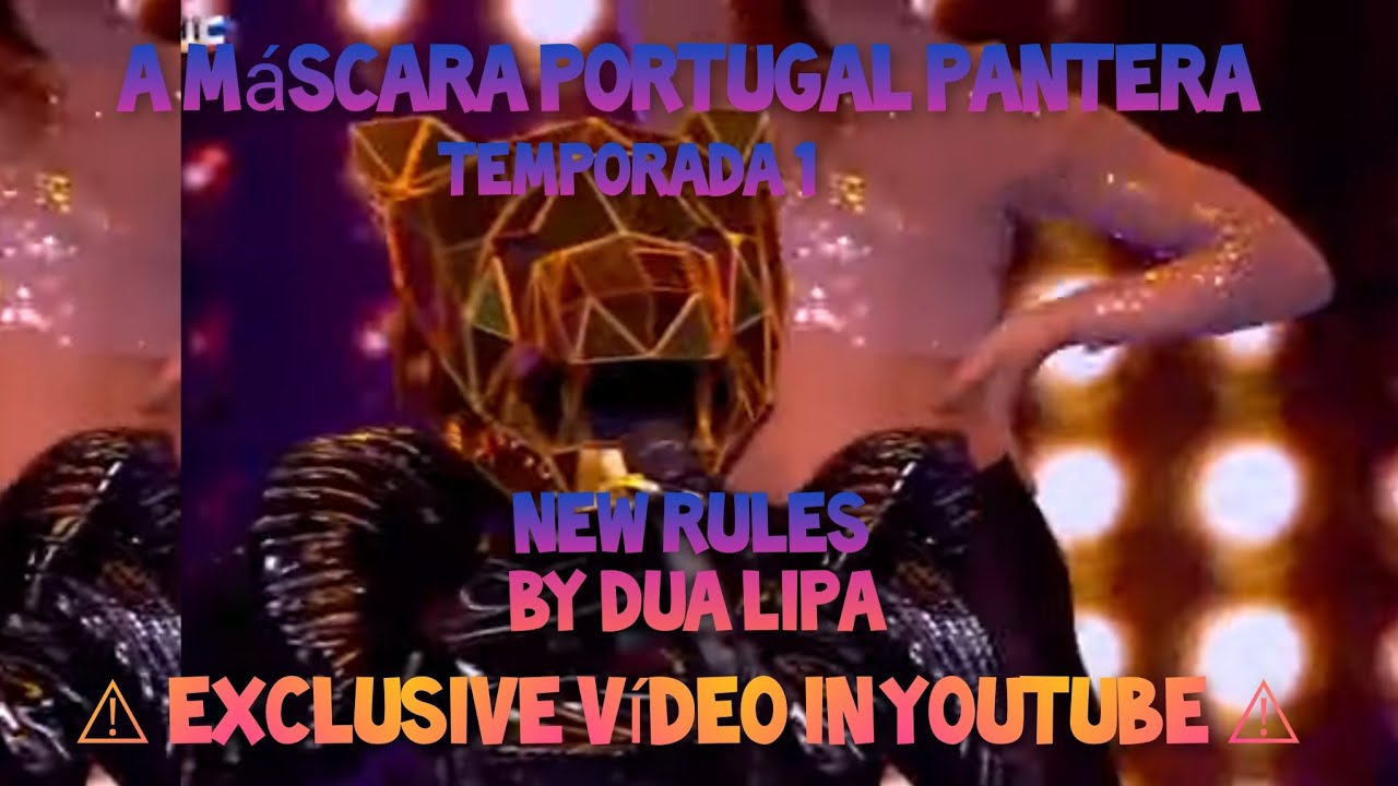 Vídeo exclusivo!!! A máscara Pantera temporada 1 Música: New rules by ...