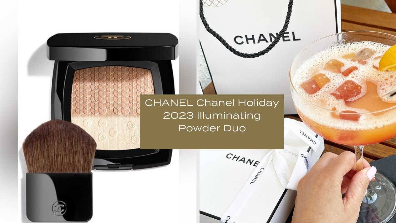CHANEL DUO LUMIÈRE Illuminating Powder Duo/ CHANEL HOLIDAY 2023 | DUO ...