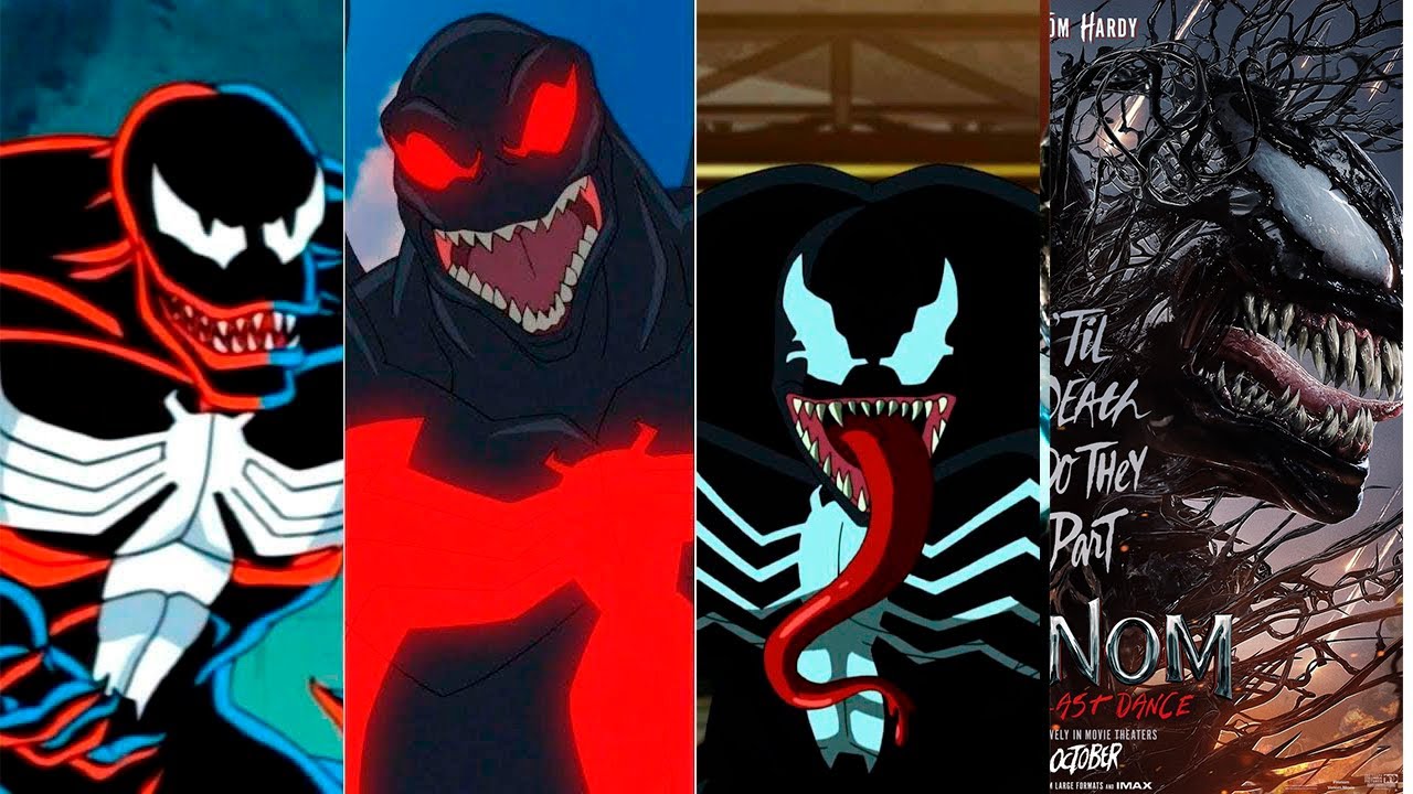 Эволюция Венома в мультфильмах и кино/Evolution of Venom in Movies and ...