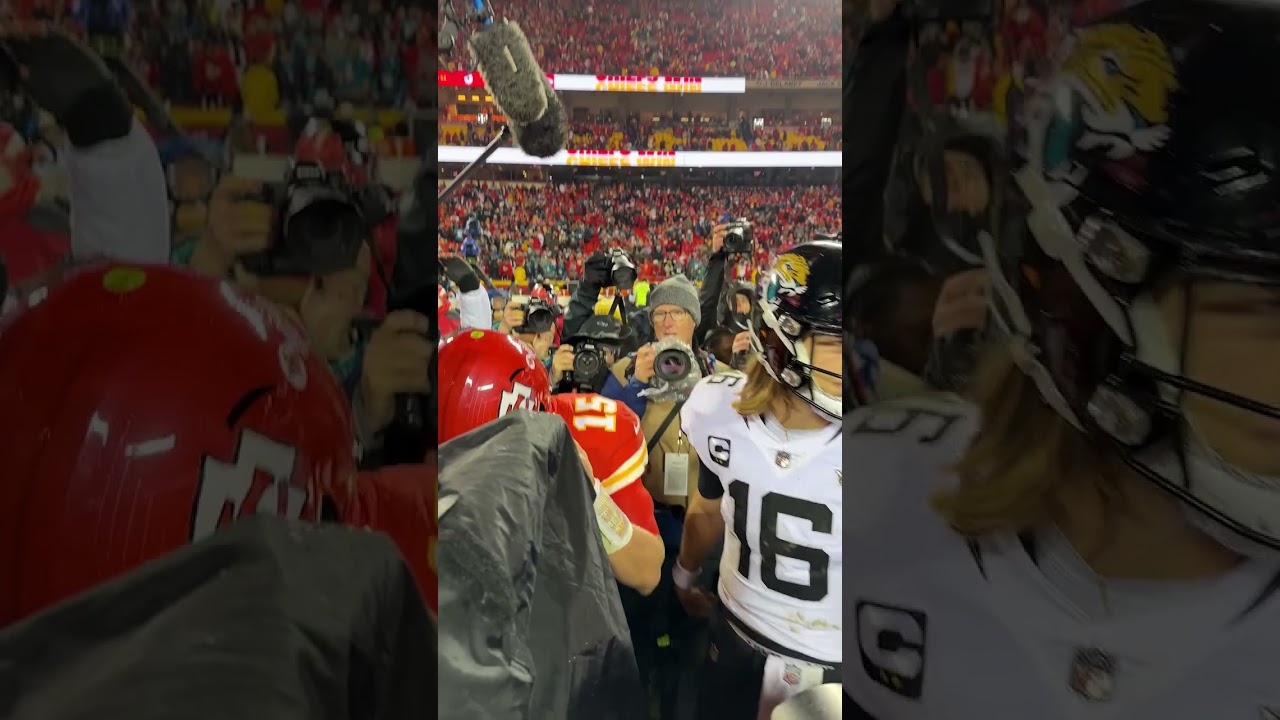 Respect 🤝 | Chiefs vs. Jaguars Divisional Playoffs - YouTube