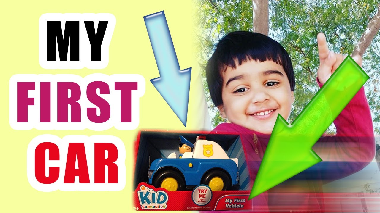My First Vehicle Kid Connection Police Car REVIEW UNBOXING VLOG NEW ...