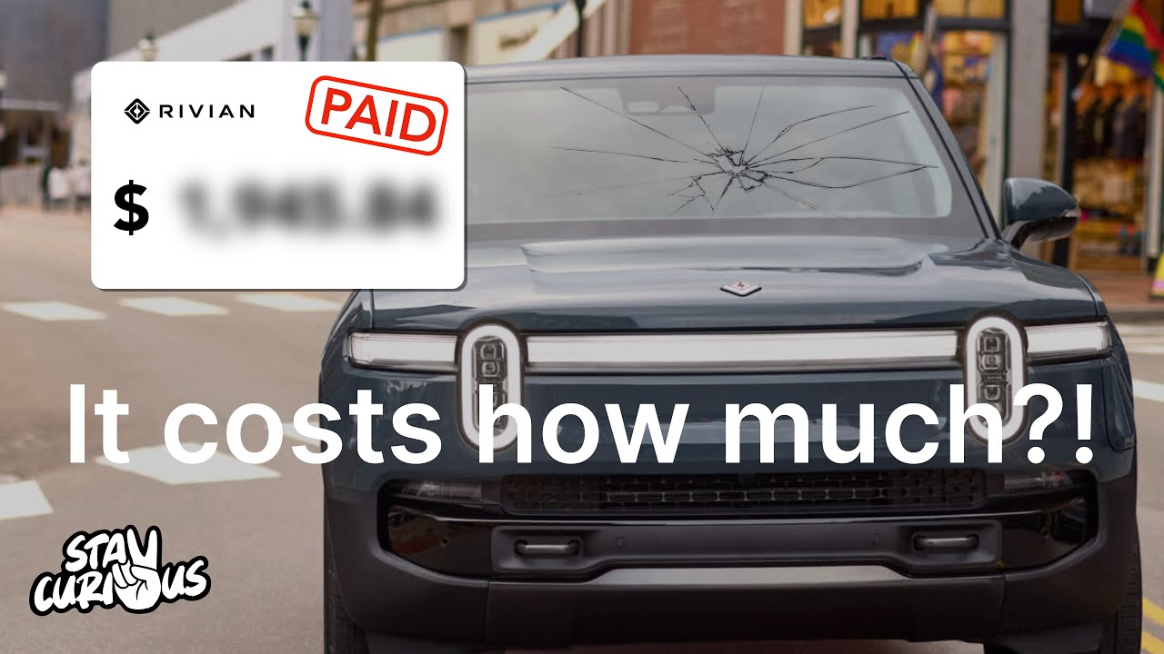 A Rivian windshield costs HOW much?! - YouTube