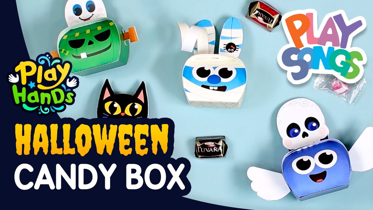 How to Make a Monster Candy Box for Halloween 🍬 | Halloween Crafts for ...