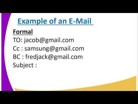 FORM 4 ENGLISH LESSON 31 WRITING MAILS AND FAXES - YouTube