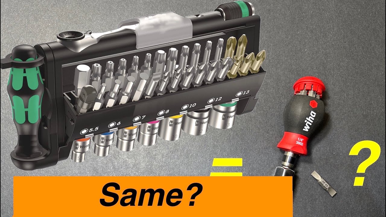 Wiha Stubby Double Ended Bit Screwdriver with Storage - YouTube