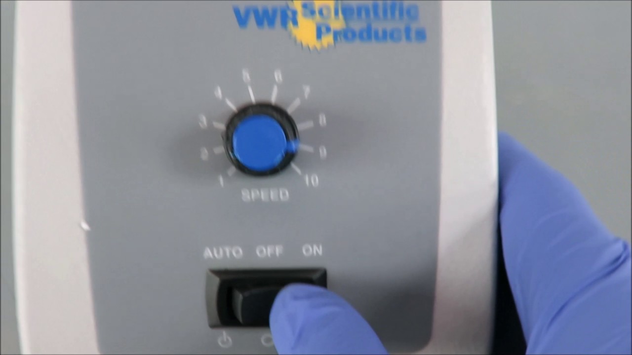 VWR Standard Mini Vortexer with Flat Top - YouTube