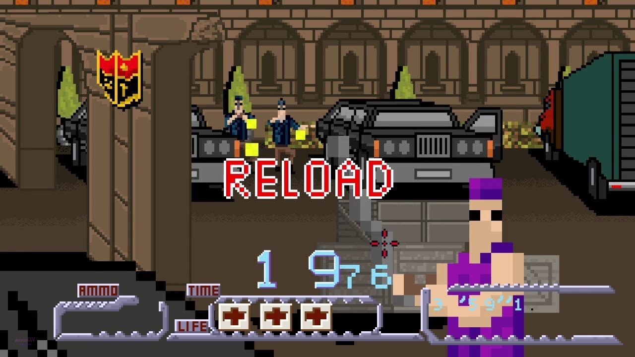 ガンシュー ピクセルタイムクライシス Pixel Crisis - YouTube