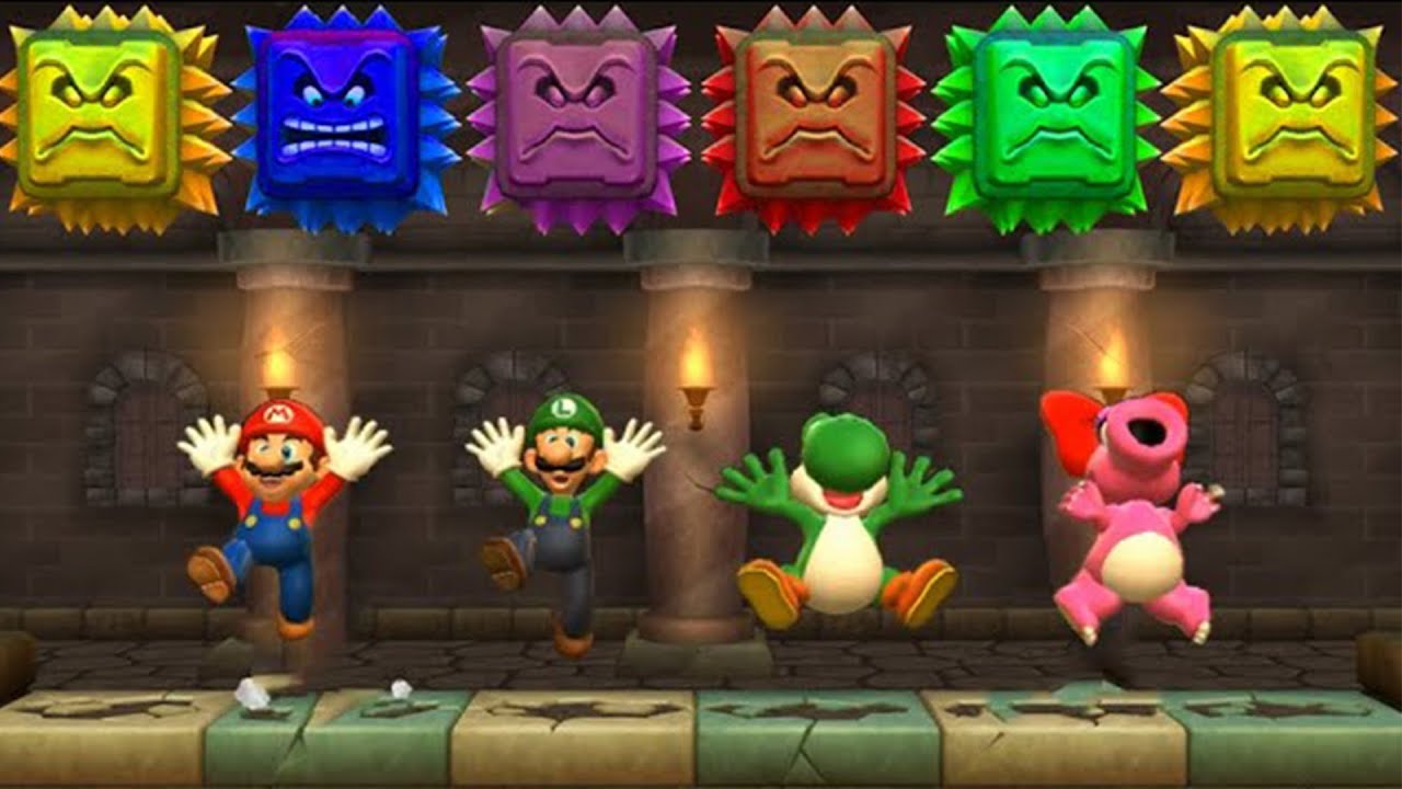 Mario Party 9 Step It Up - All Characters Master Difficulty Gameplay ...