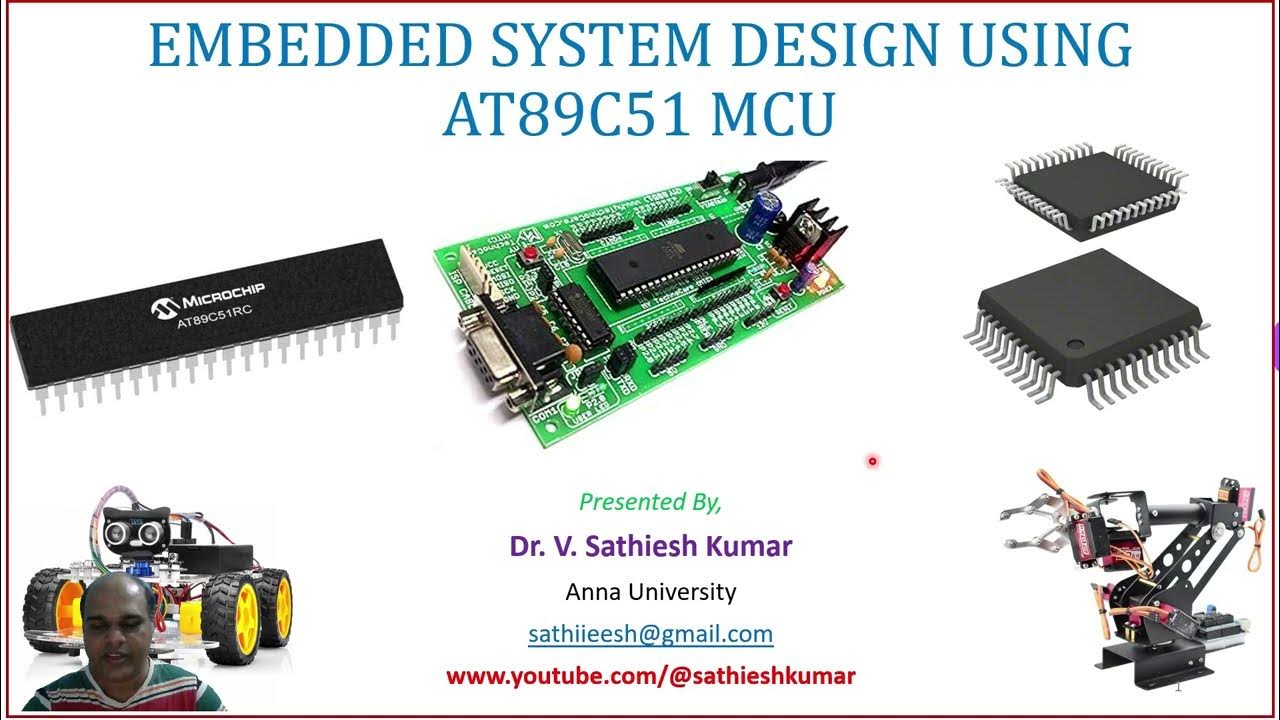 Embedded System Design using AT89C51 (8051) MCU - YouTube