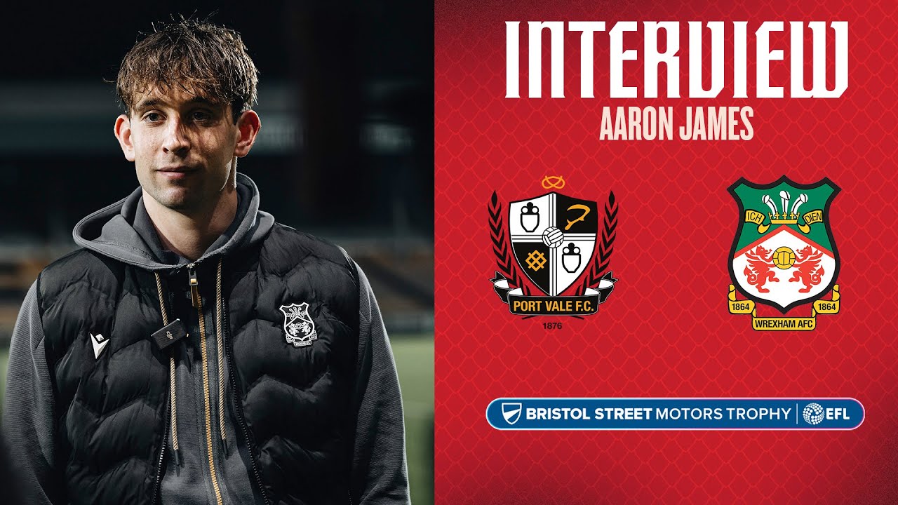 INTERVIEW | Aaron James after Port Vale - YouTube