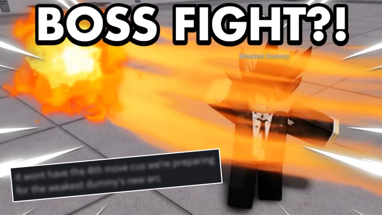 possible BOSS FIGHT UPDATE is Finally.. (The Strongest Battlegrounds ...
