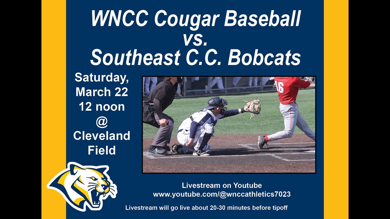 WNCC and Southeast CC Baseball -- Saturday - YouTube