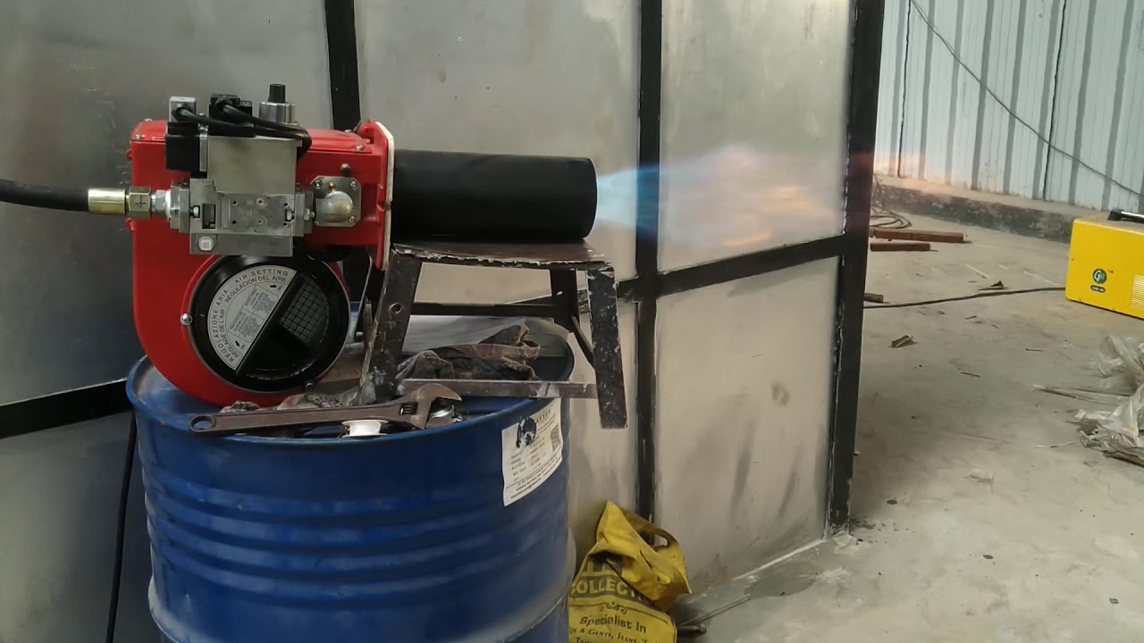 Ecoflam Gas Burner For Industrial Ovens | Gas Burners | Powder Coating ...