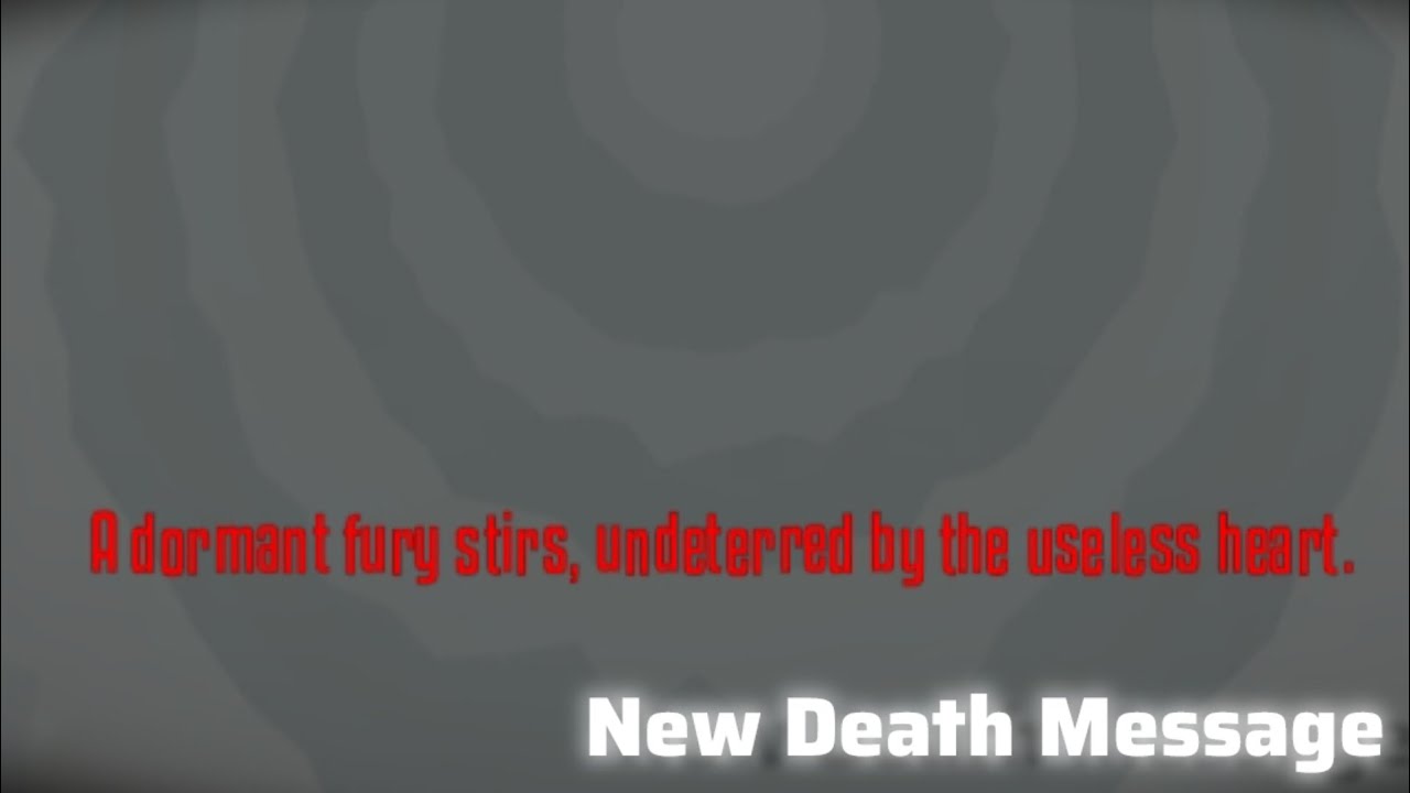 New Death Message | Gorebox - YouTube