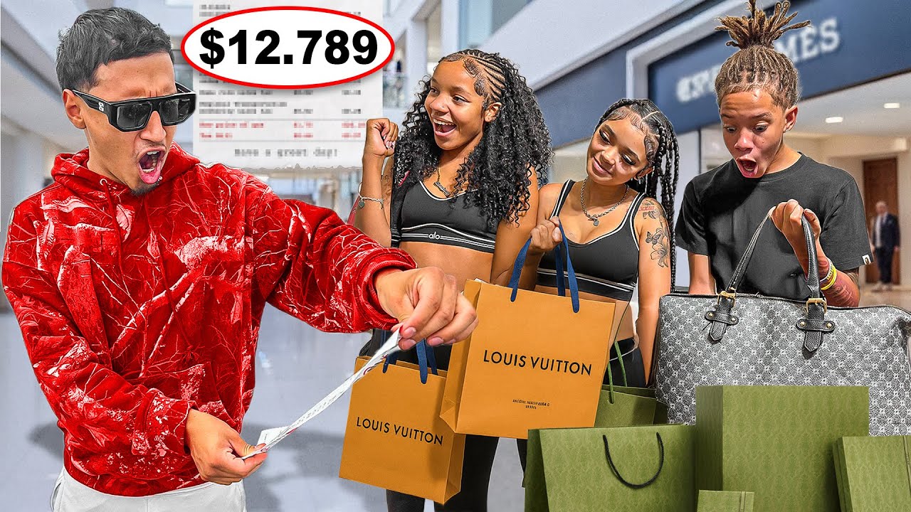 I Took Mya , Corey & Kaydence Back To School Shopping! - YouTube
