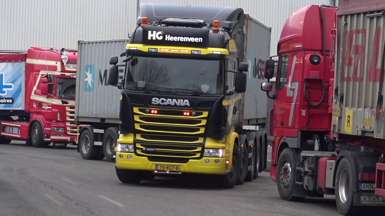 Scania on the road 36 - YouTube