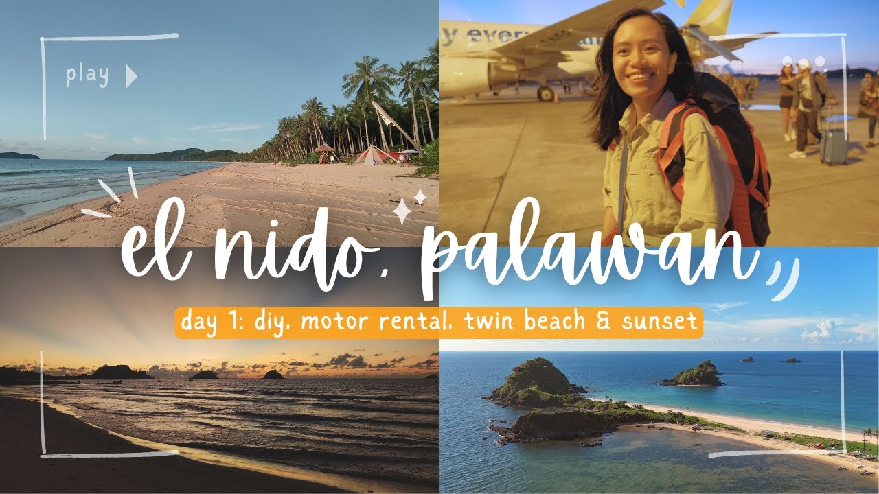 First Time in El Nido, Palawan🏞️ DIY, Expenses & First Impression🧡 Twin ...