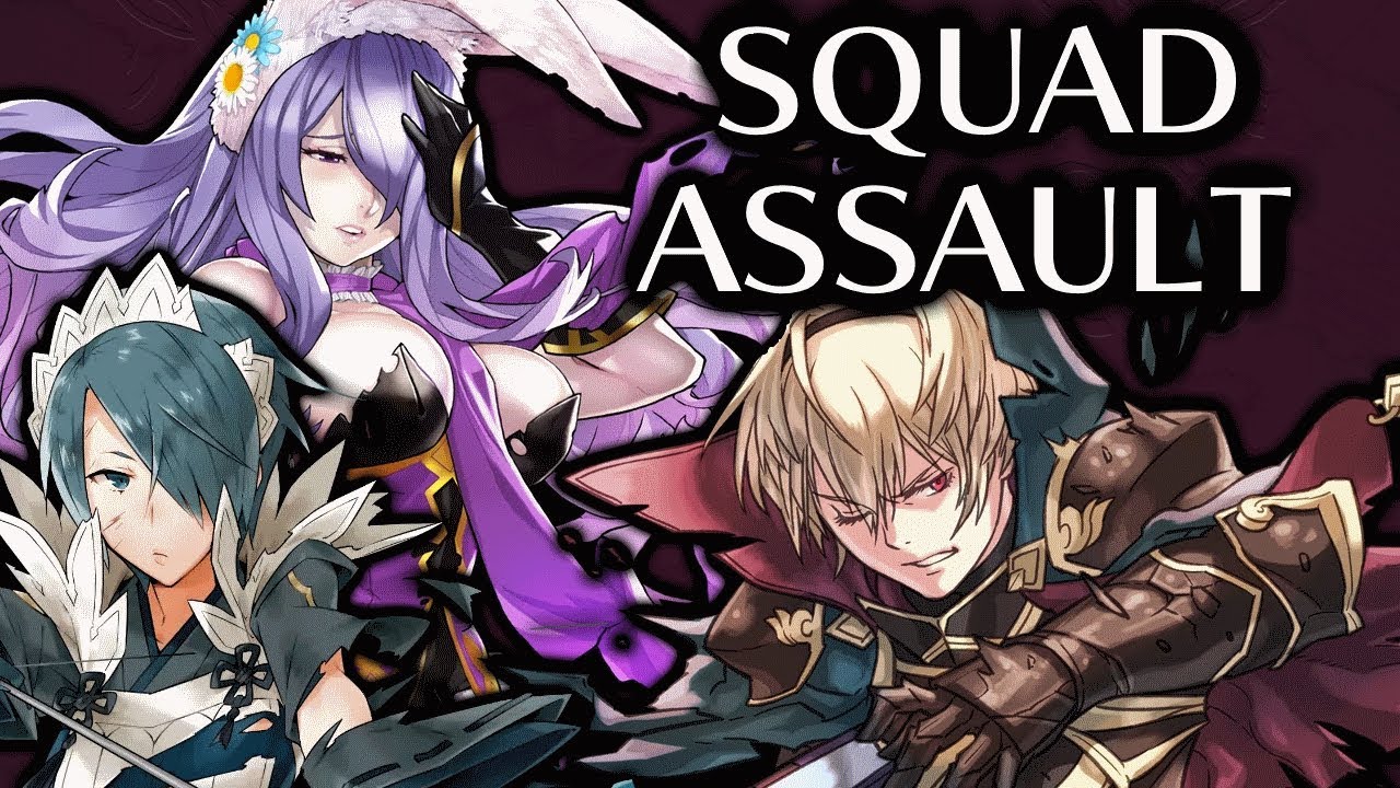 SQUAD ASSAULT RAGE. [Fire Emblem Heroes] - YouTube