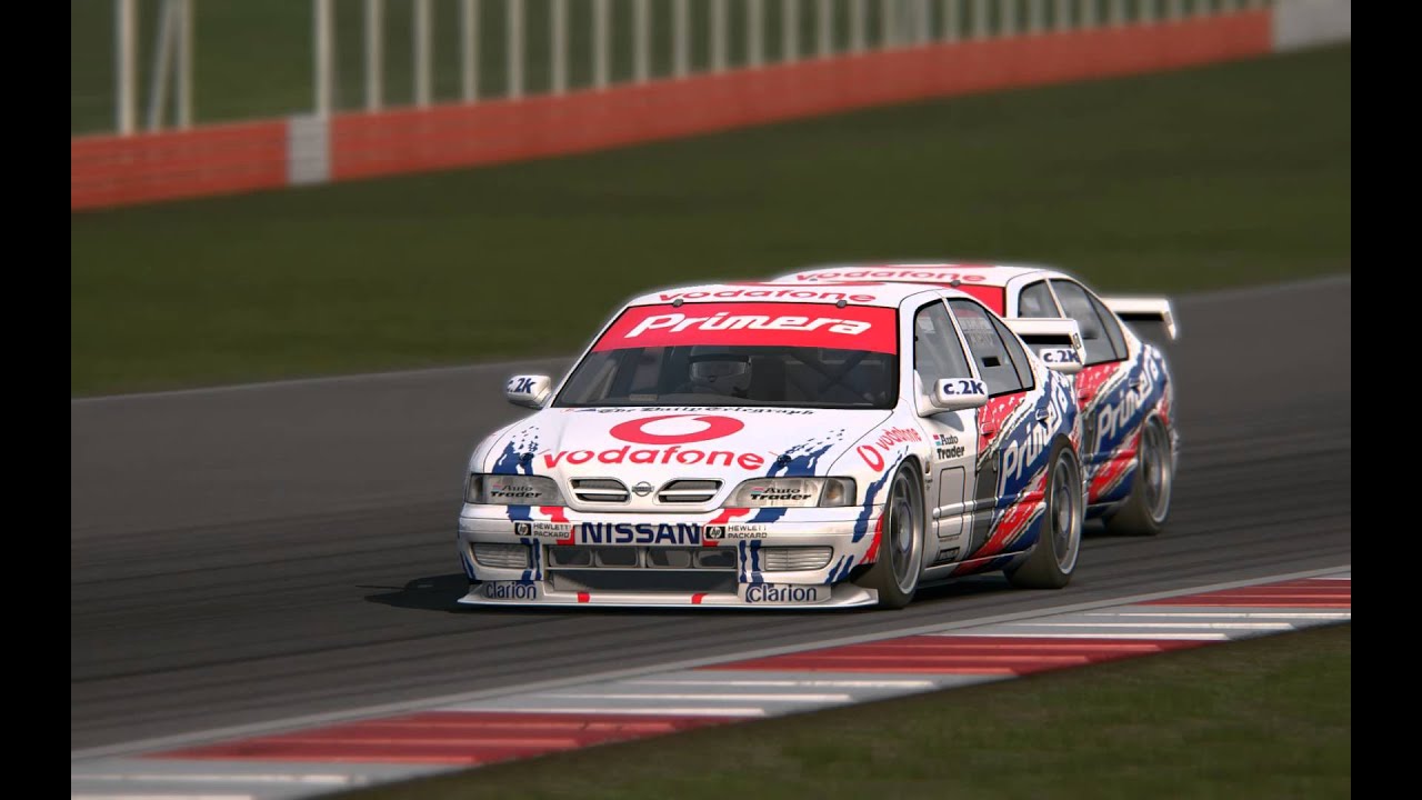 Nissan Primera BTCC battle - YouTube