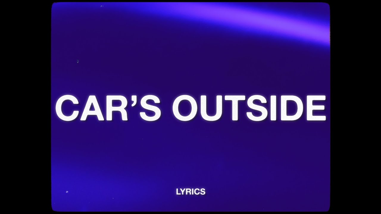 James Arthur - Car's Outside sped up (Lyrics) - YouTube