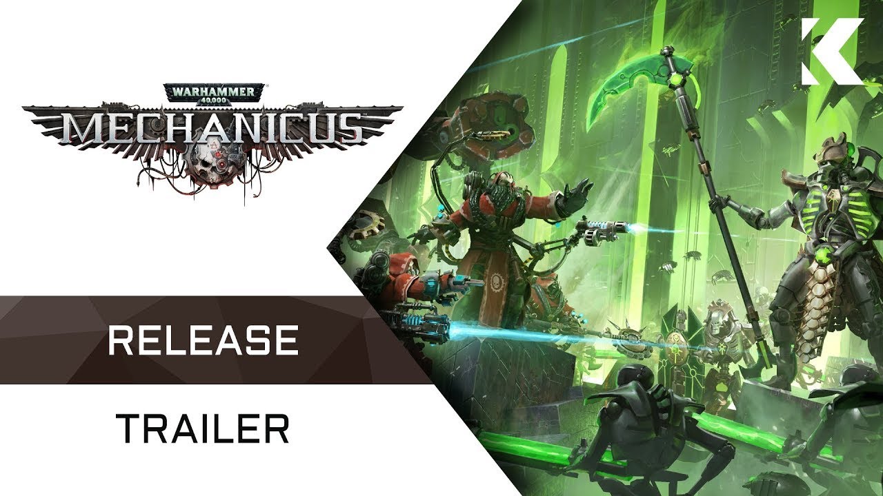 Warhammer 40,000: Mechanicus - Release Trailer 1080p - YouTube