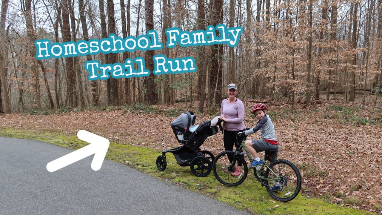 Homeschool Family Trail Run| Healthy Living - YouTube