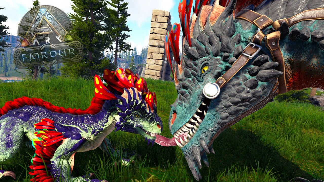 POR FIN ES MADRE! FURIA CRIA PRIMER DINOSAURIO DRAGON DE ROCA! primera ...