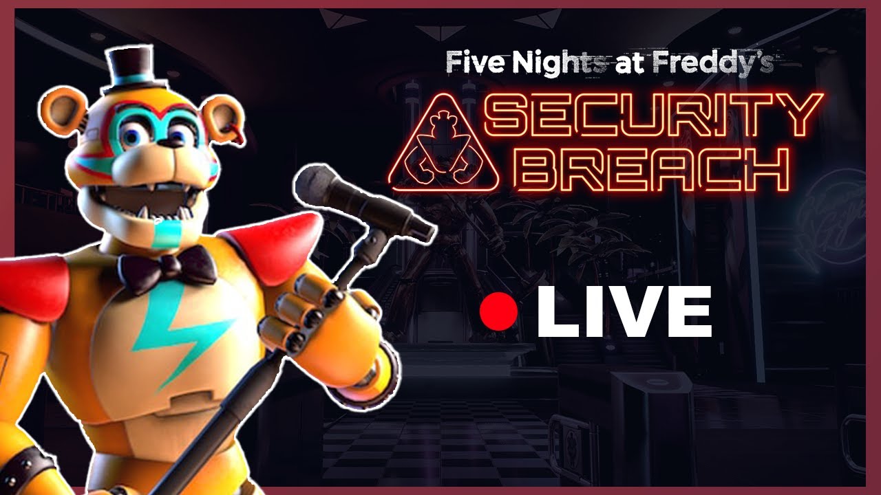 🔴Live! - Security Breach But NO SAVING!!!!!!!!! (Road to 325 subs ...