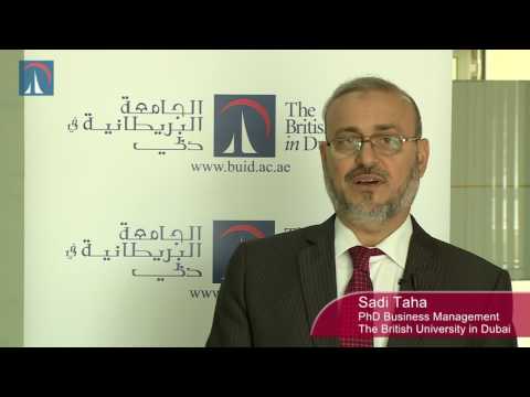 Sadi Taha - The British University in Dubai - BDRC 2017