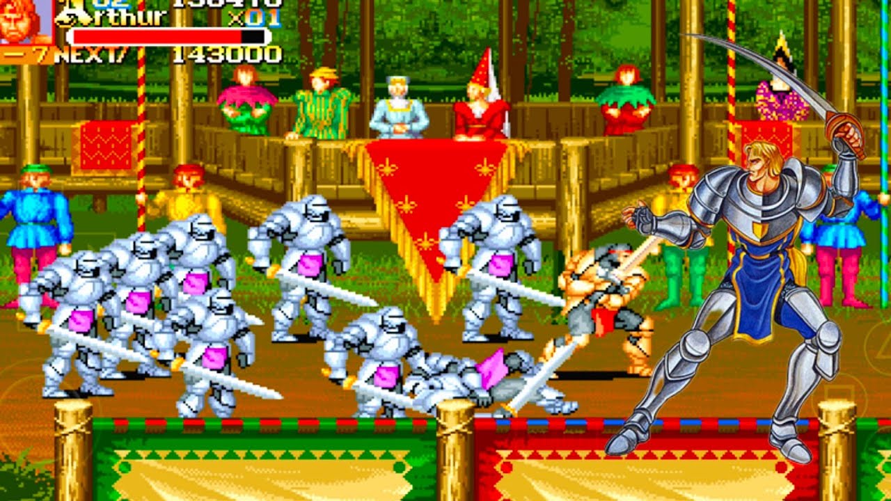 Knights Of The Round - arcade Gameplay by Capcom Android Offline ...