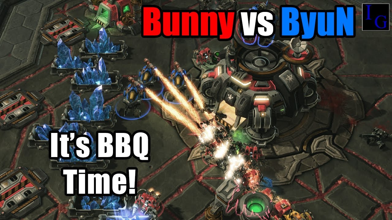 A HELLION Timing!? (Bunny vs ByuN) | StarCraft 2 SC2 Dreamhack Valencia ...