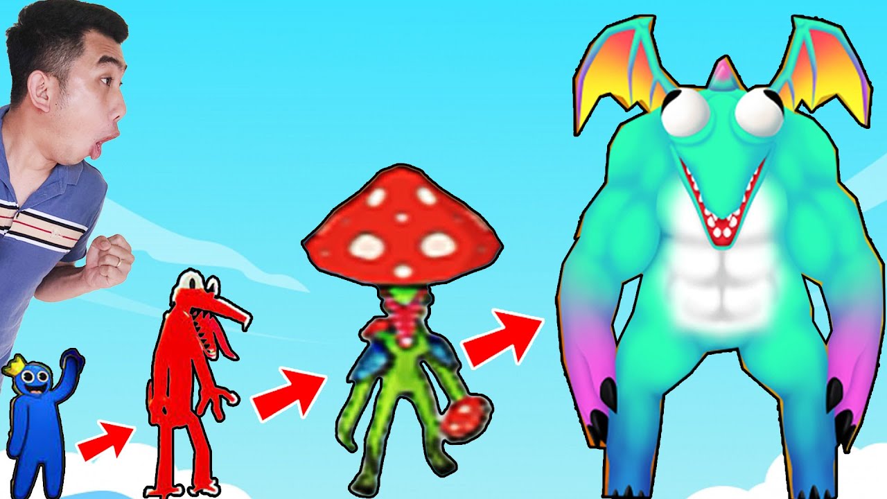 Quân Híp nâng cấp quái vật blue trở thành một con quái vật siêu cấp ...