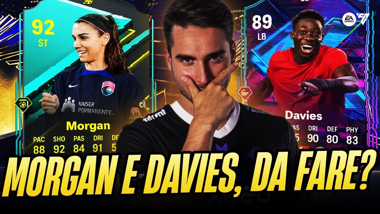 DAVIES FLASHBACK 89 & ALEX MORGAN TOTY MOMENTS 92 PLAYER REVIEW REVIEW ...