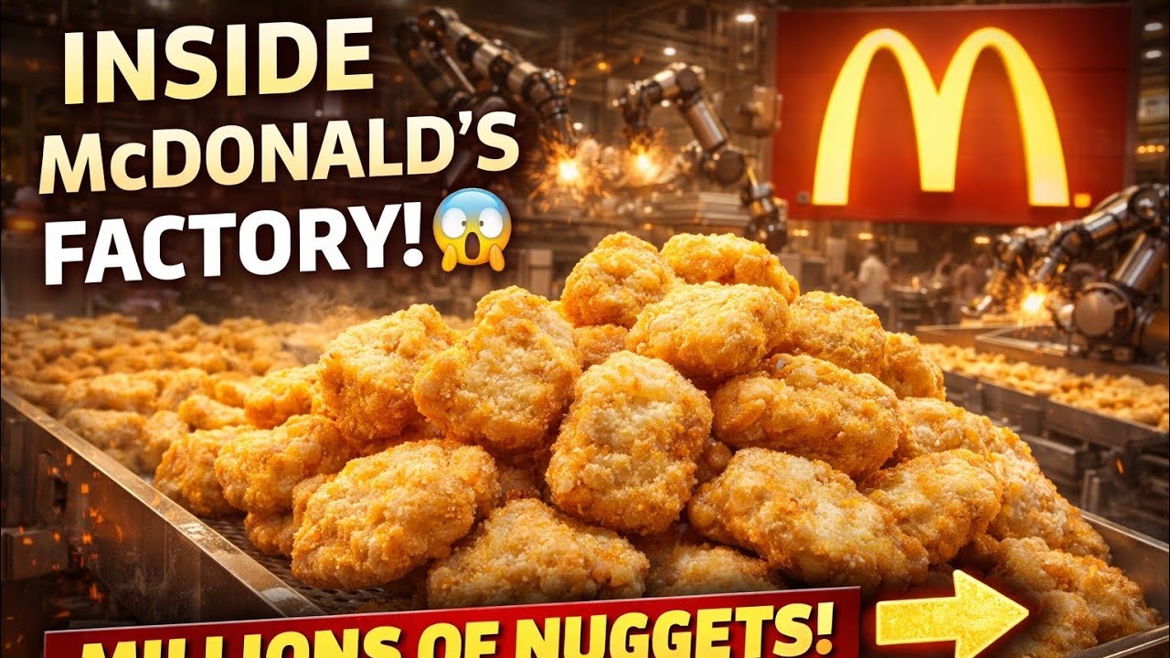Inside a Chicken Nugget Factory — How McDonald’s Makes Millions Every ...