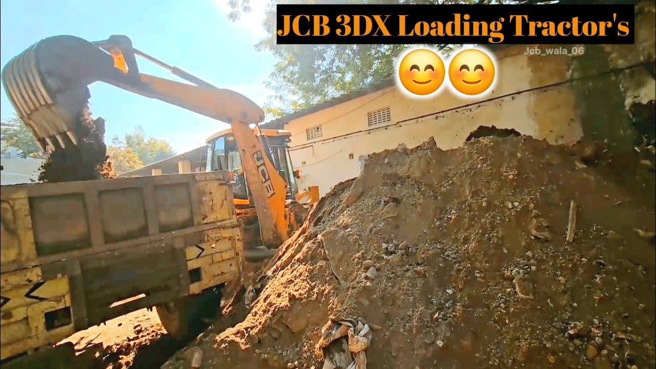 JCB 3DX Working For Mahindra DI 475 Eicher 380 Bhilwara City | Jcb ...