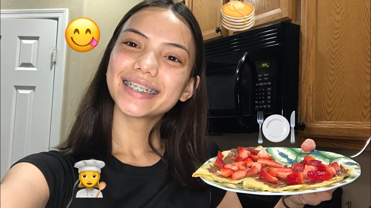 how to make delicious INSTA WORTHY CREPES !!! - YouTube