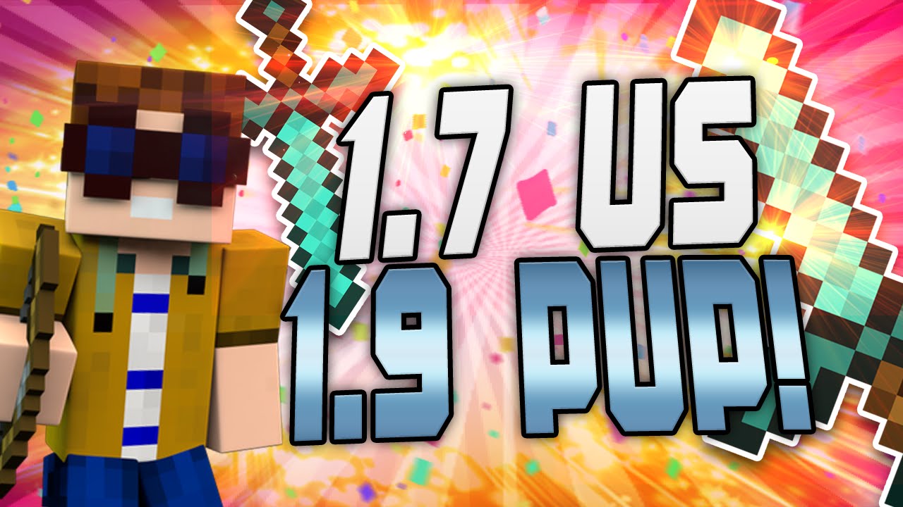 Minecraft 1.9 VS 1.7 PvP! - YouTube