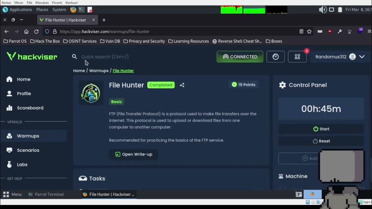 Nyoba belajar hacking episode 20: [ hackviser.com - Stage 1 ] - YouTube
