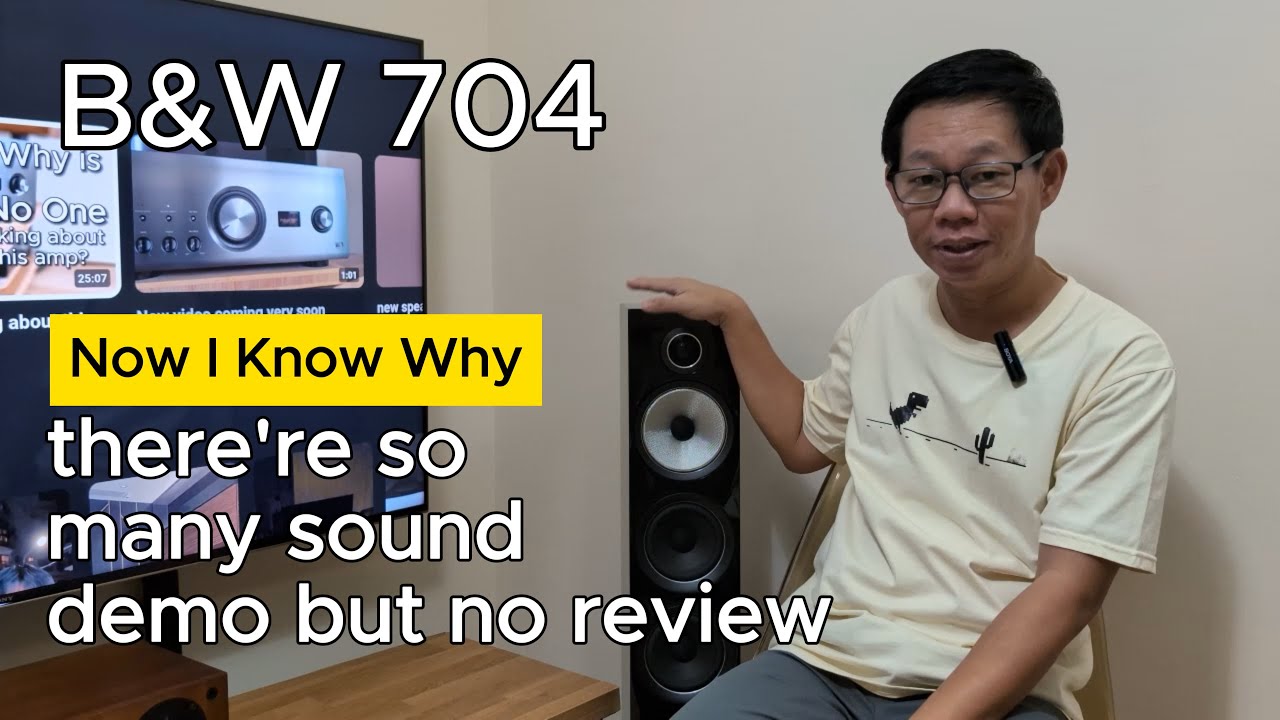 B&W 704 S2 Why No Review Of This Speaker? - YouTube