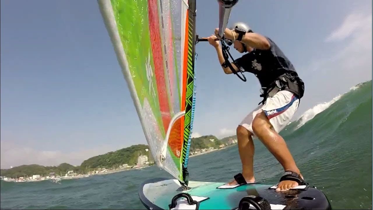Windfoil Exercise Swell Foiling Jul/12/2017 - YouTube