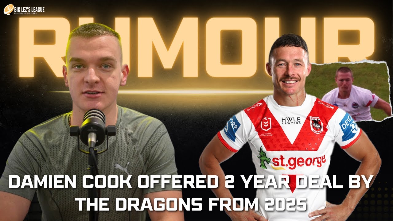 RUMOUR MILL - DRAGONS TABLE 2 YEAR DEAL TO DAMIEN COOK - YouTube
