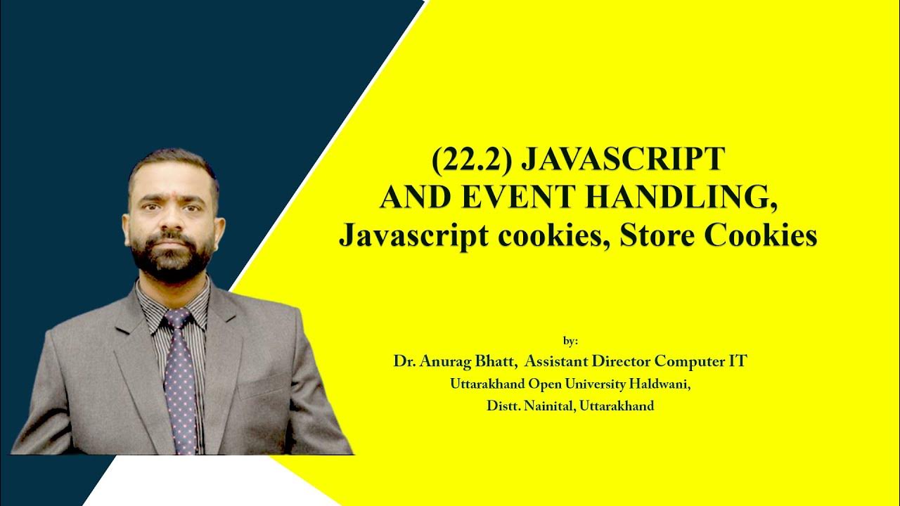 JavaScript cookies, Store Cookies - YouTube