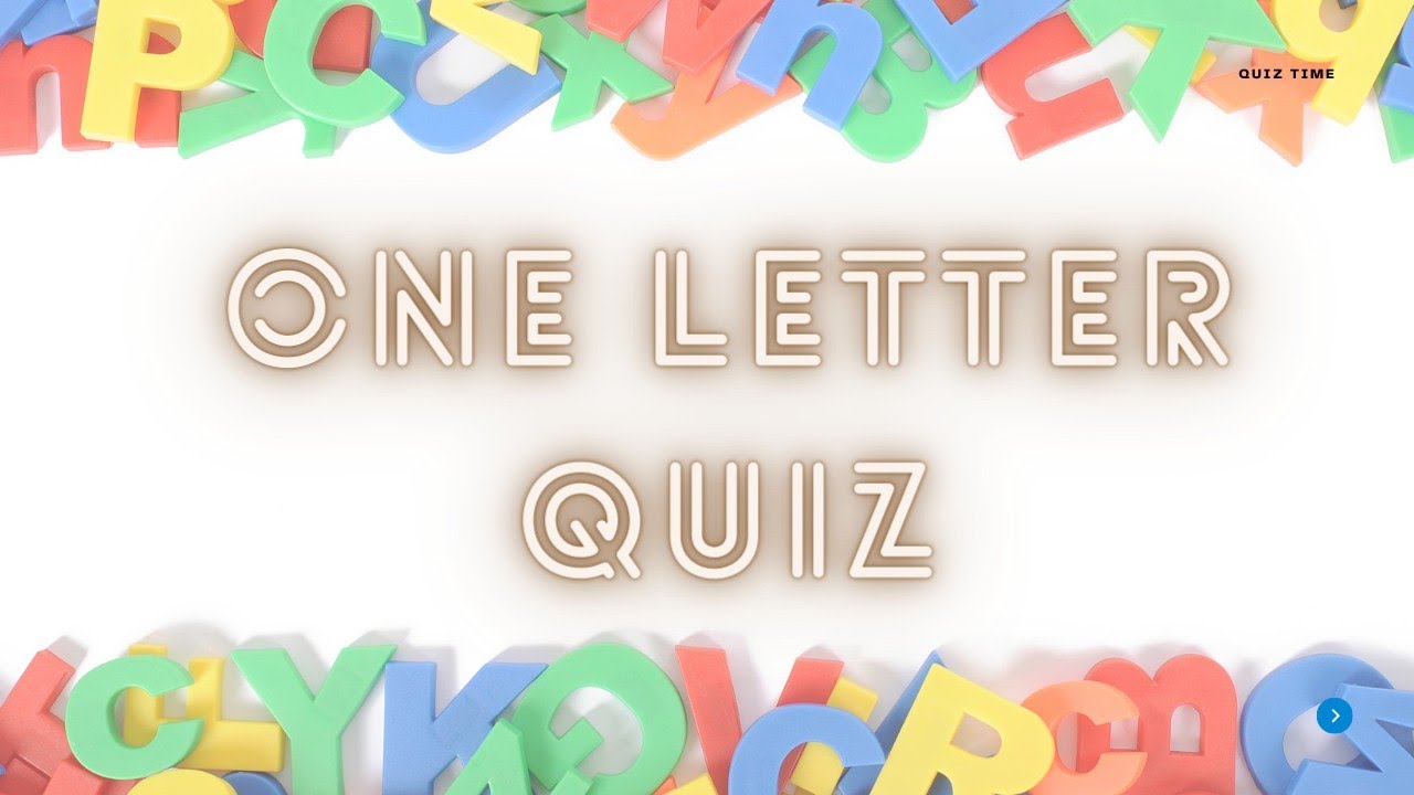One letter quiz | Quiz time | Alphabet quiz | Concept quiz #quiztime # ...