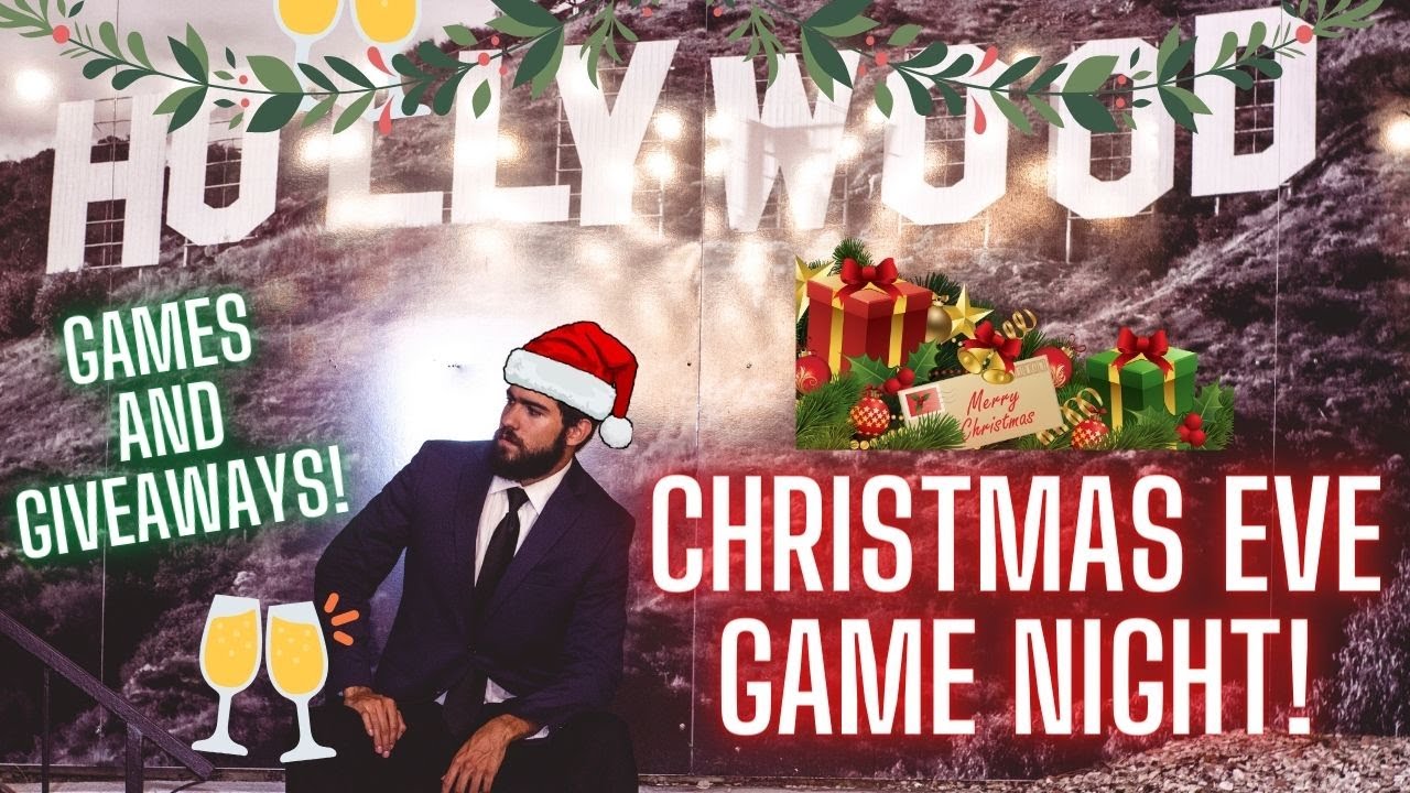 CAST AND CREW CHRISTMAS PARTY!!! (GAMES AND GIVEAWAYS) - YouTube