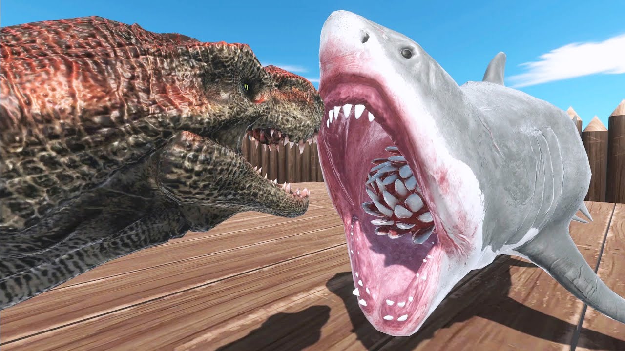 🎈🎈🎈New Update Unit⚡The Ferocious mutant megalodon⚡ vs Every unit ...