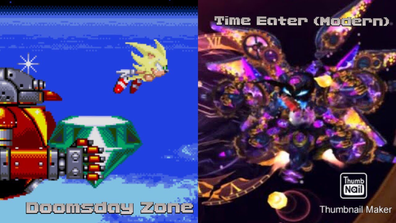 Sonic 3 Complete | Doomsday Zone with the Time Eater theme (modern ...